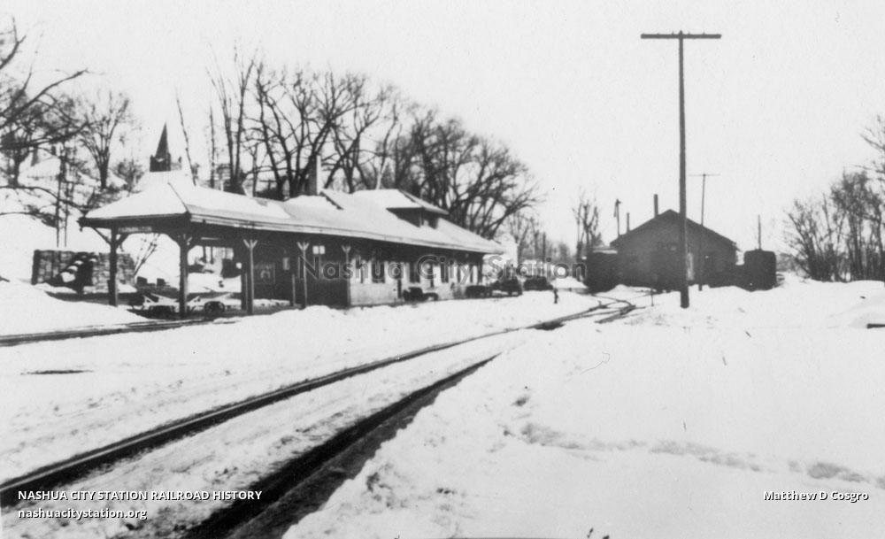 Postcard: Farmington station | Railroad History